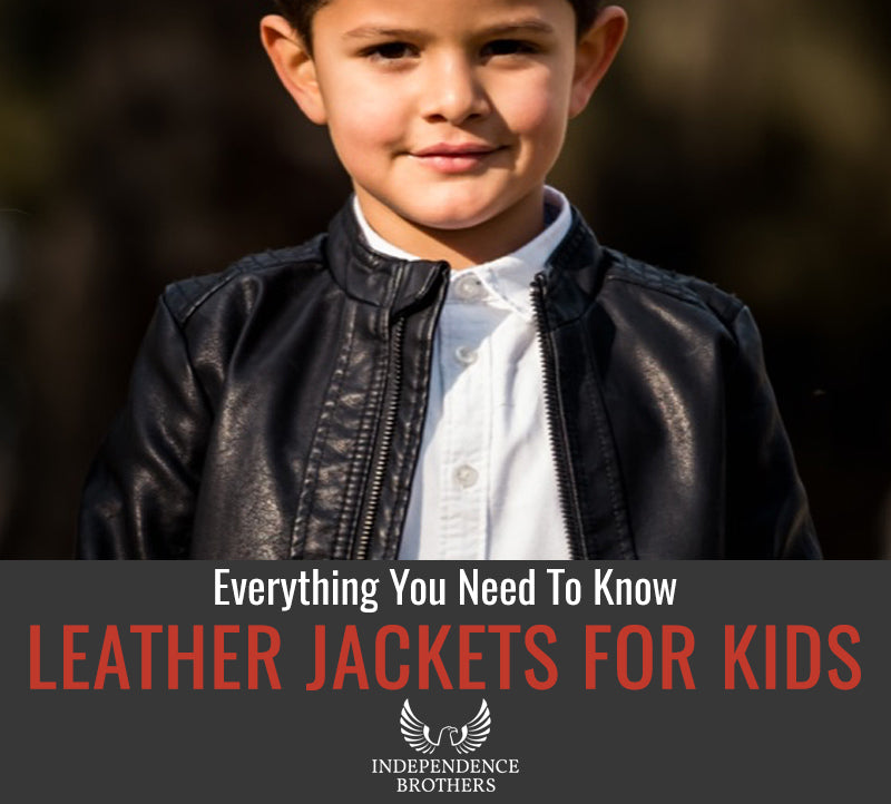 Leather Jackets For Kids – Independence Brothers