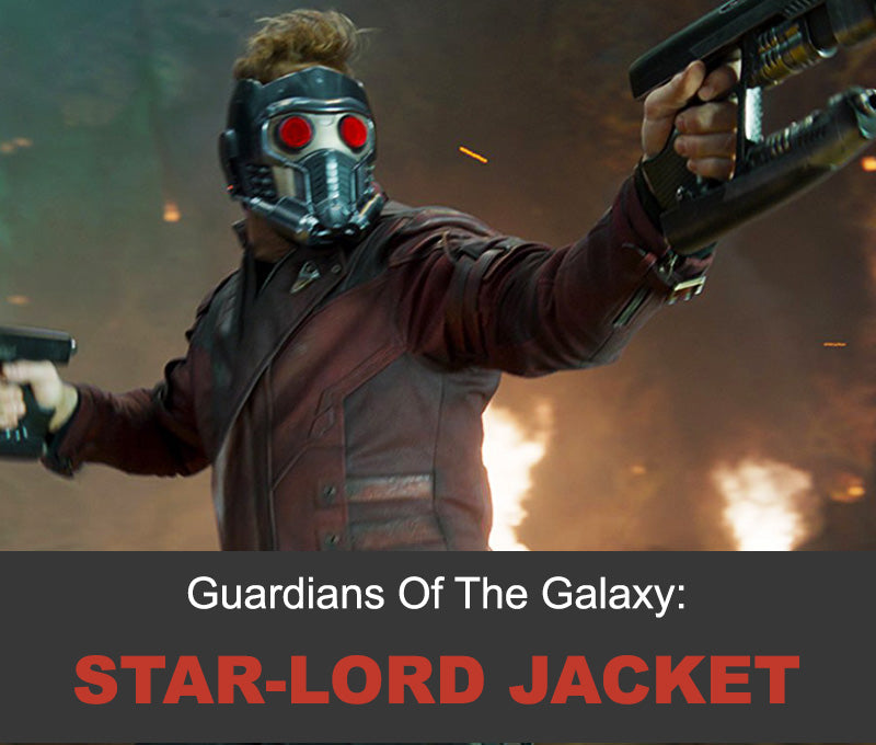 Guardians of the Galaxy: Star-Lord Inspired Leather Jacket ...